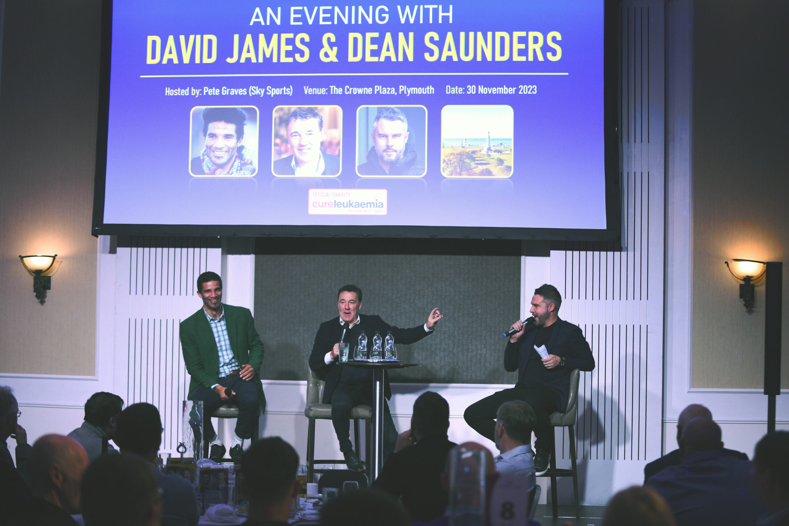 An Evening with Dean Saunders & David James - Gala Hospitality